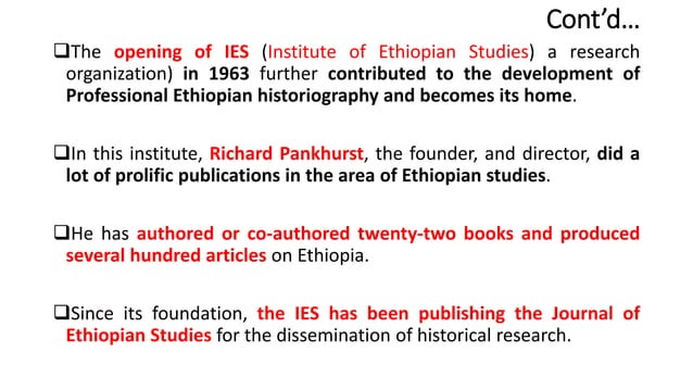 History of Ethiopia and the Horn Common Course (2).pptx | Islam ...
