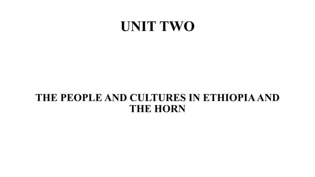 History of Ethiopia and the Horn Common Course (2).pptx | Islam ...