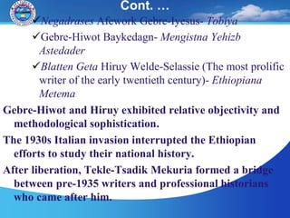 History of Ethiopia & the Horn Unit 1 (1).pptx
