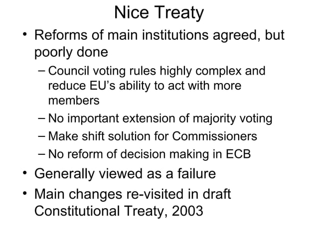 History of european economic integration | PPT