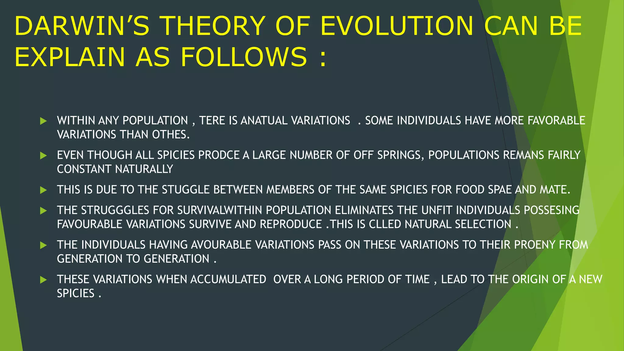 History of evolution | PPTX