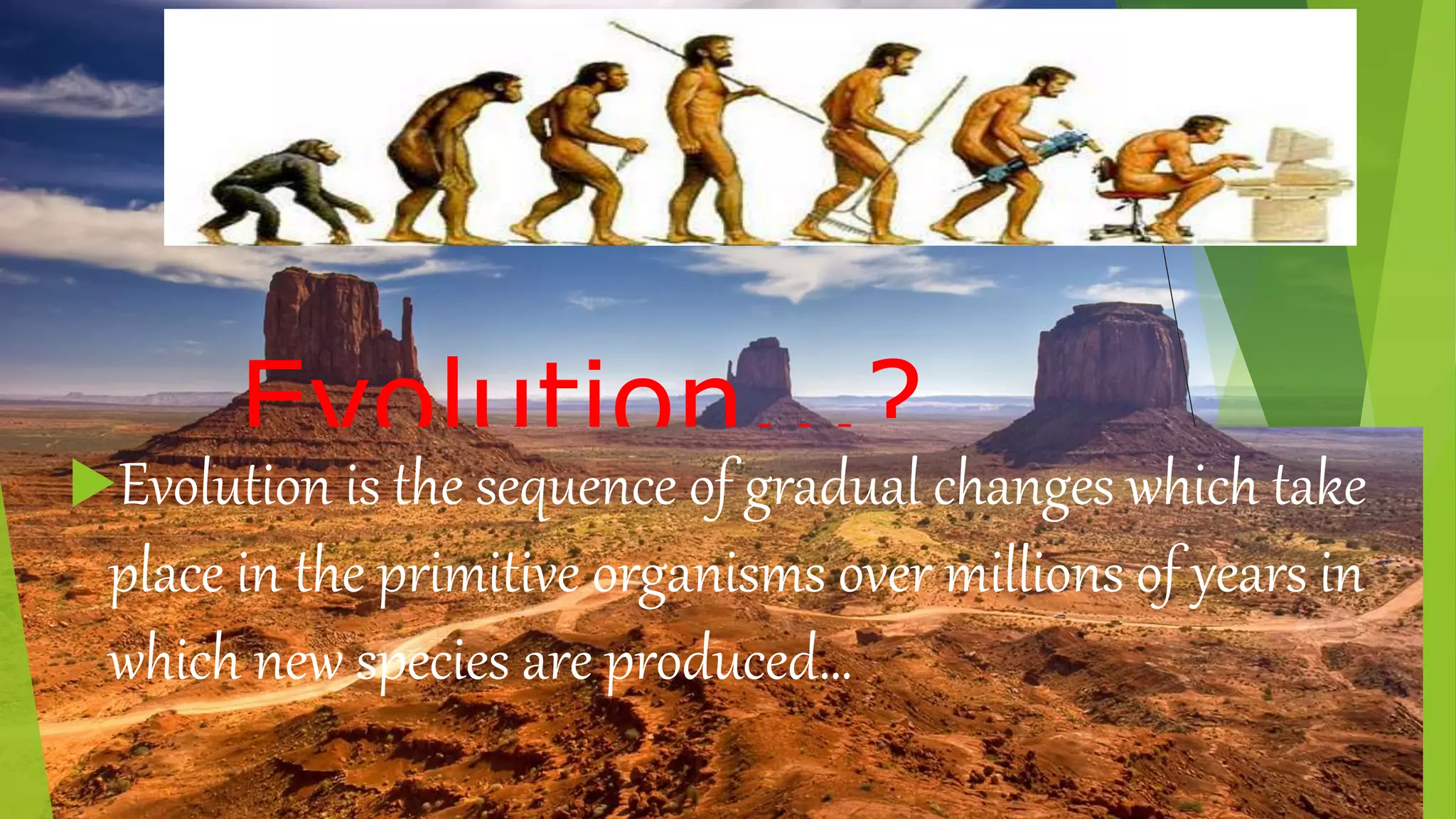 History of evolution | PPTX