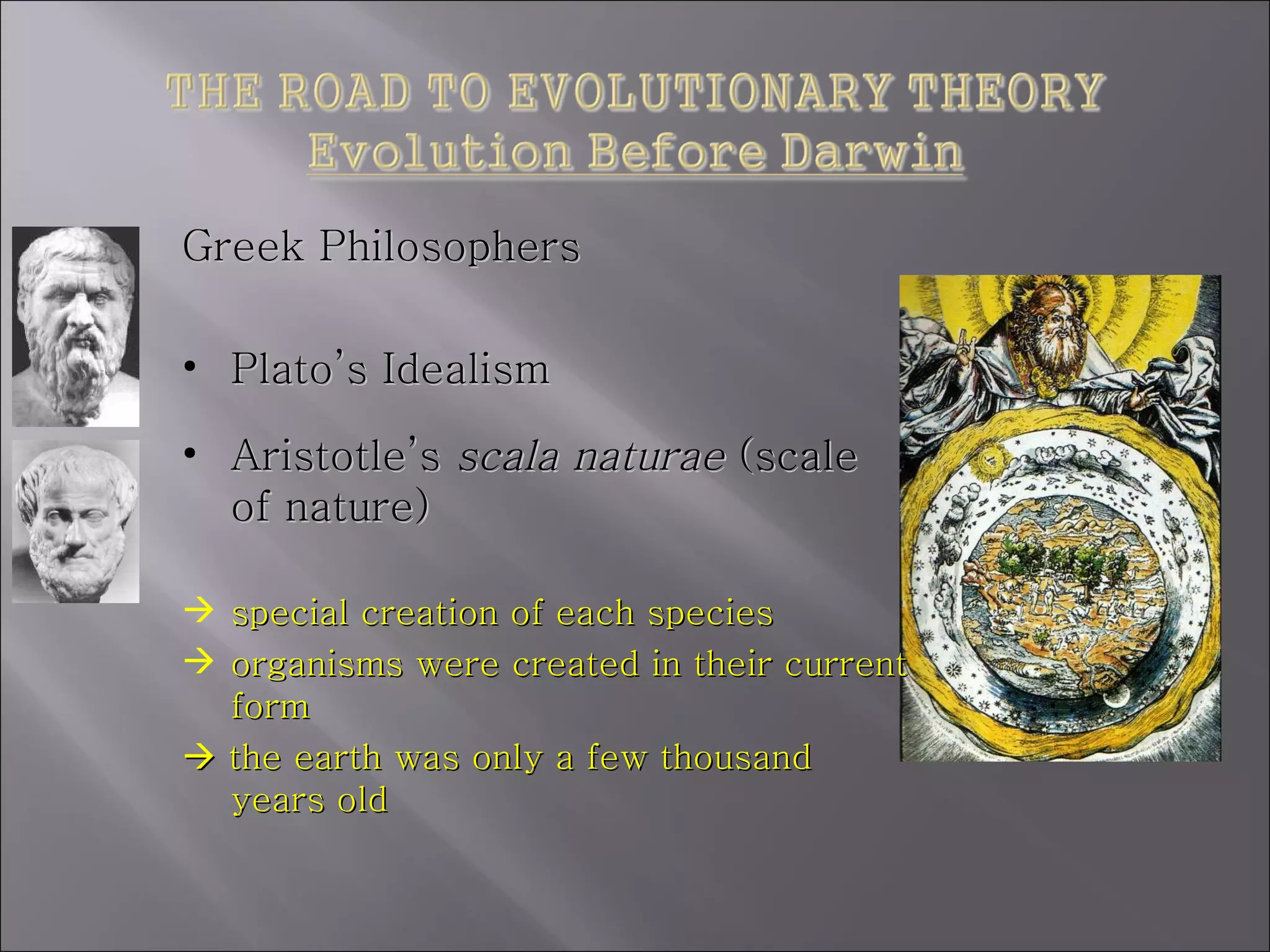 History of evolutionary thought | PPT