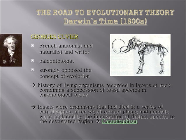 History of evolutionary thought | PPT | Geology | Science