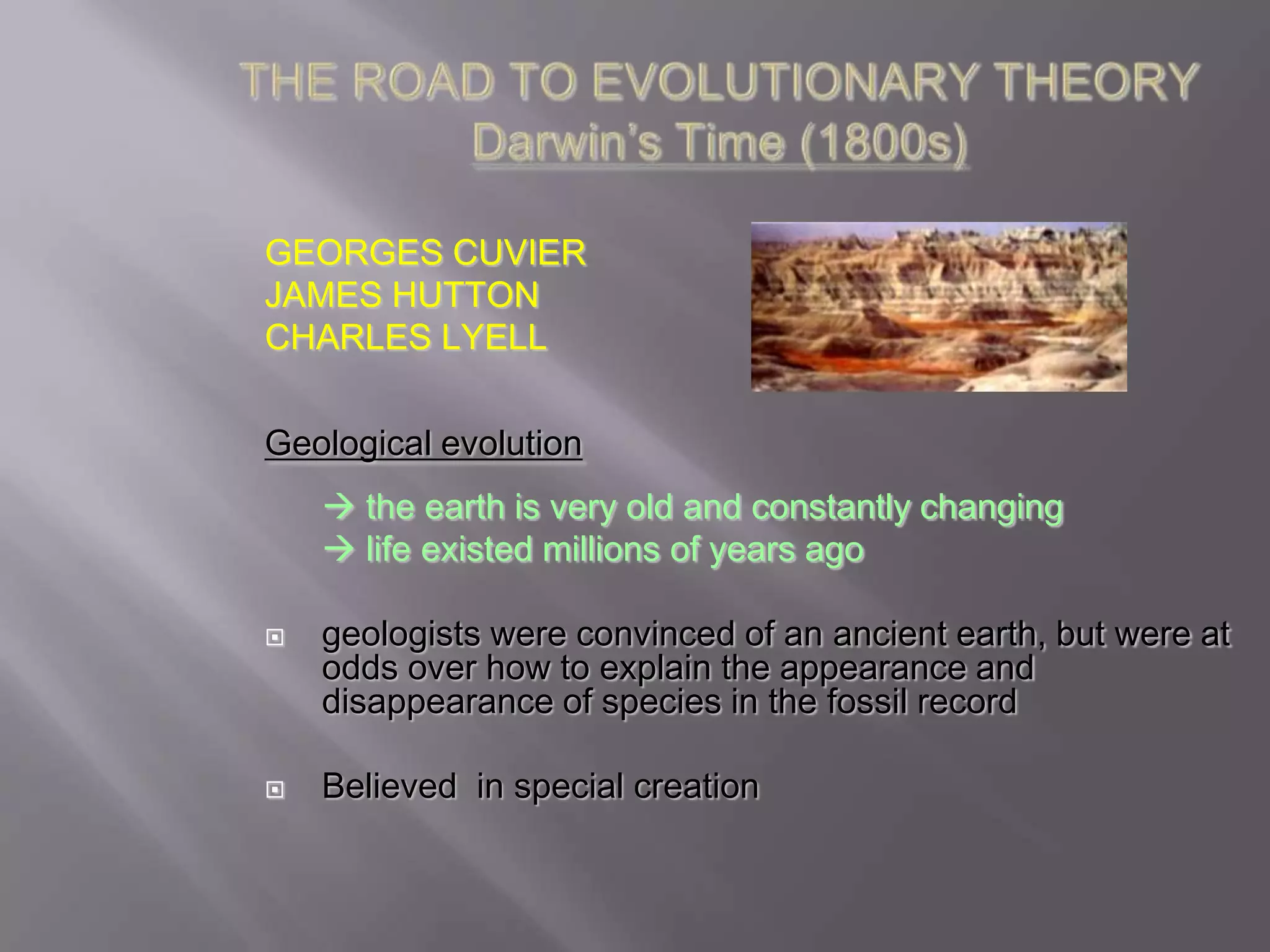 History of evolutionary thought | PPTX