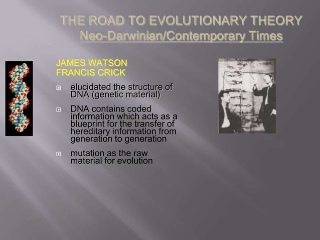 History of evolutionary thought | PPTX