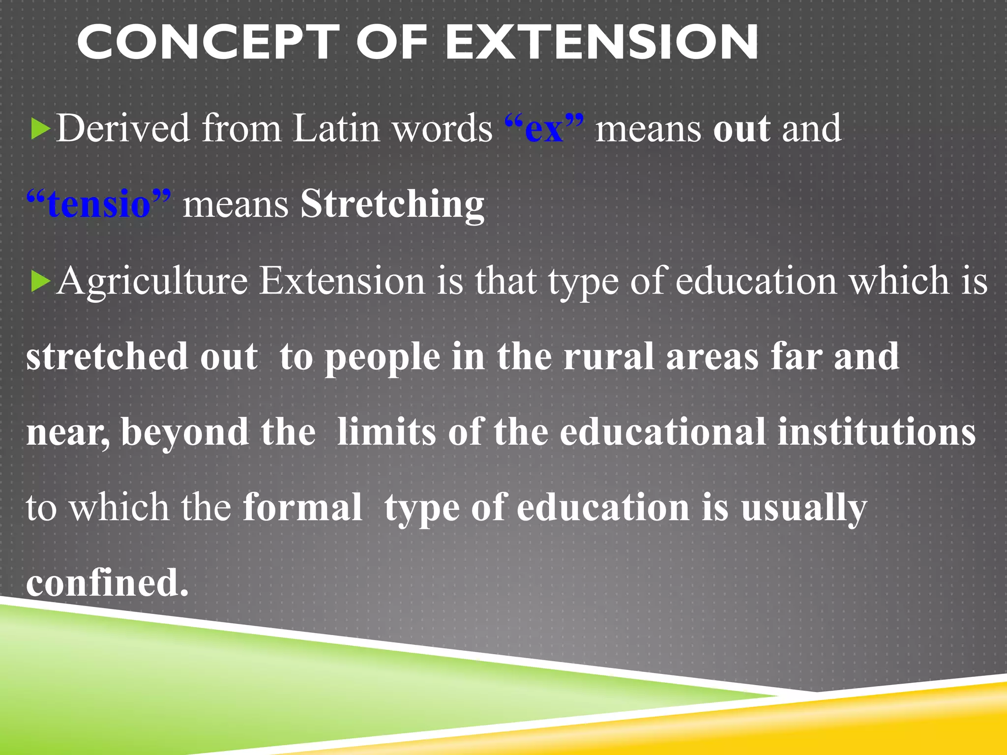 History of extension | PDF