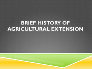 History of extension | PDF
