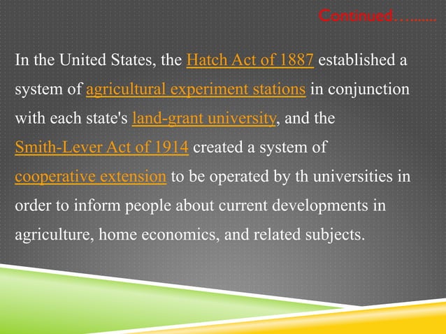 History of extension | PDF