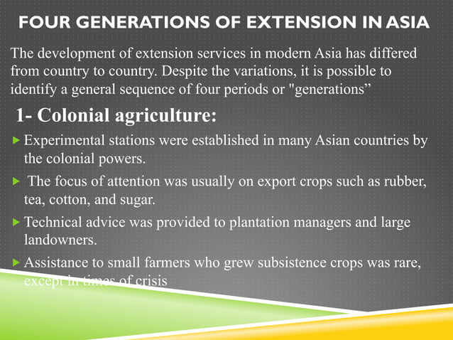 History of extension | PDF
