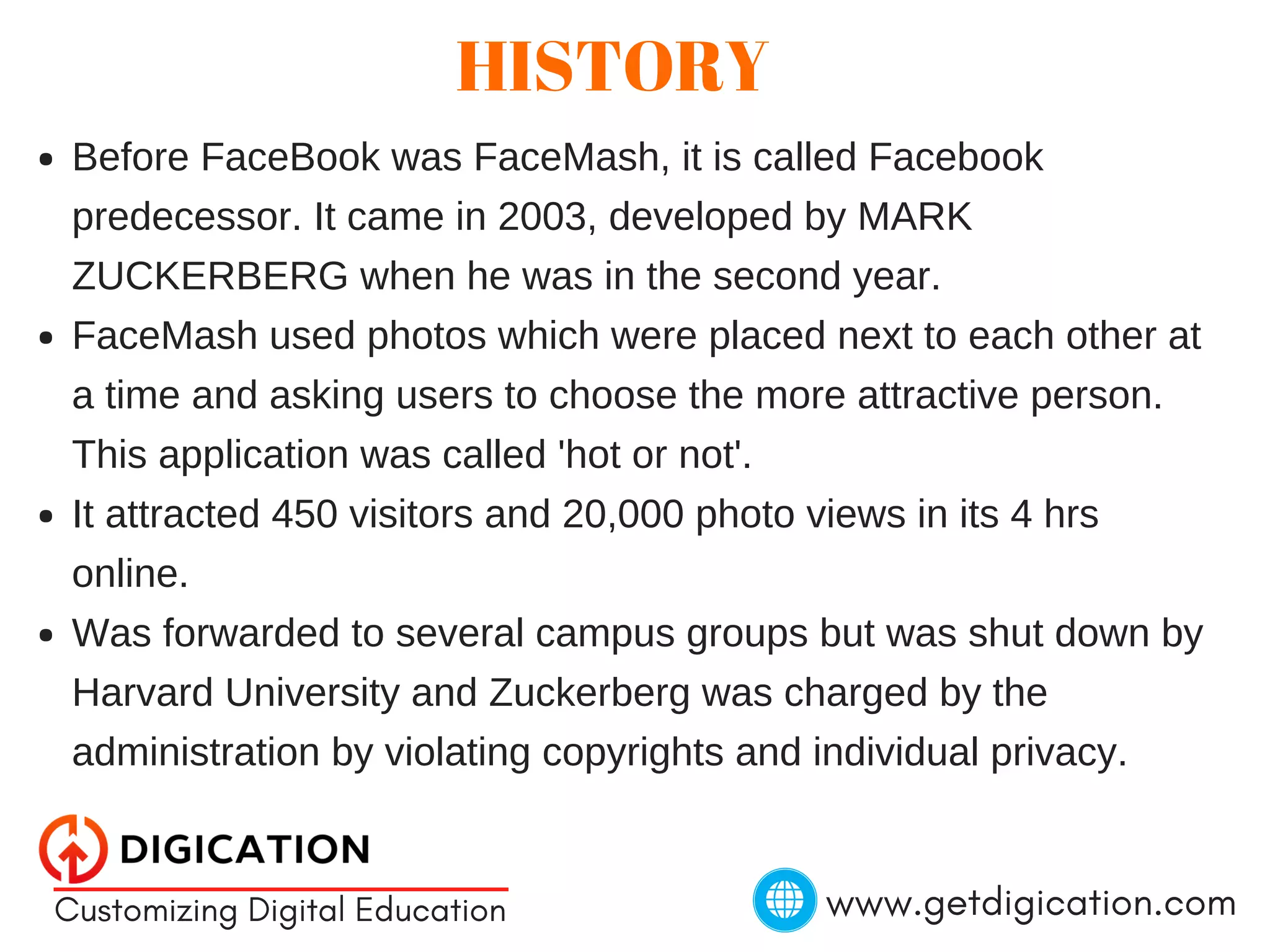 History of facebook | PDF