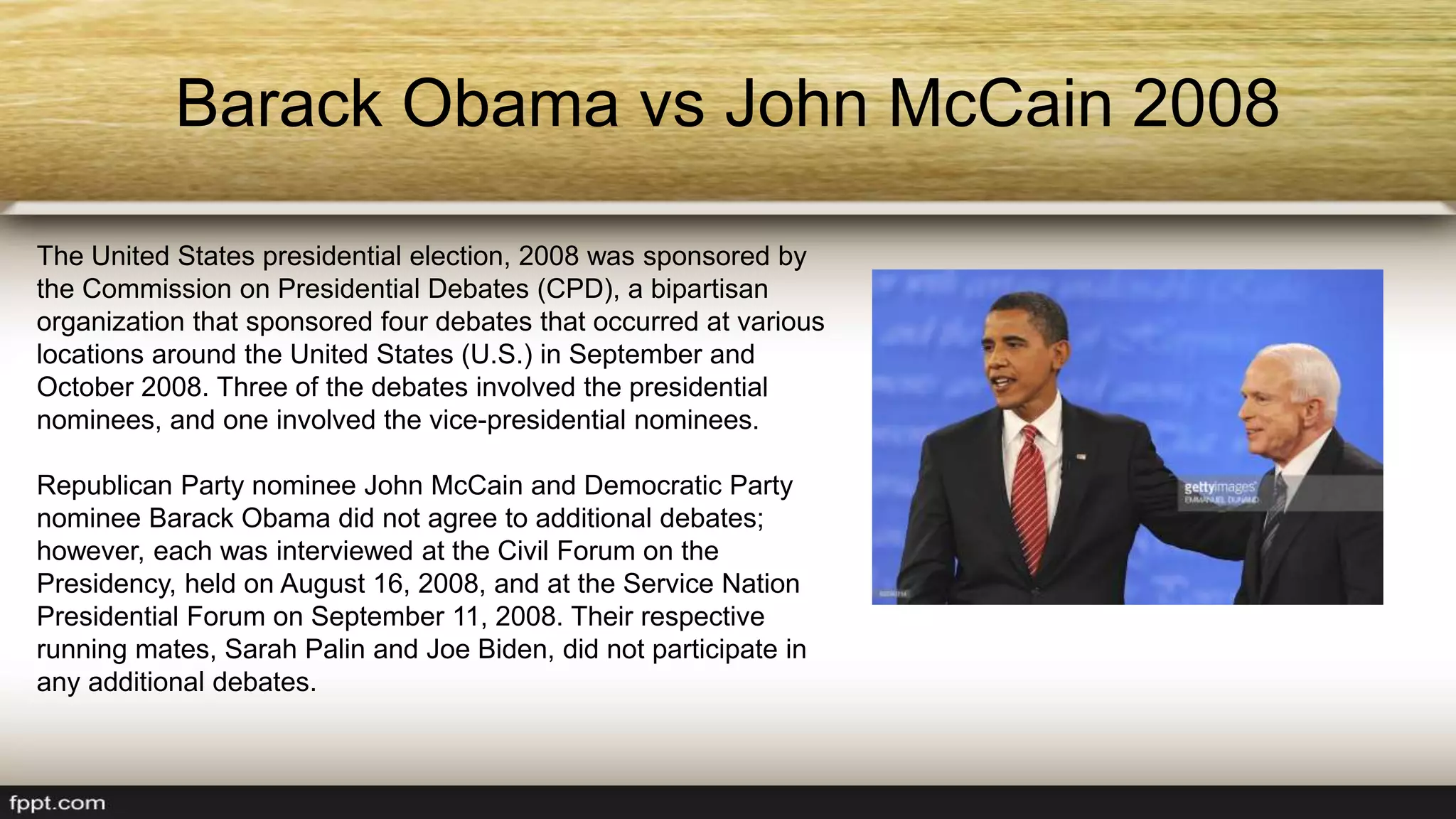 History of famous debates | PPTX