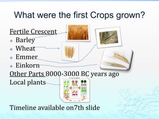 History of farming | PPTX