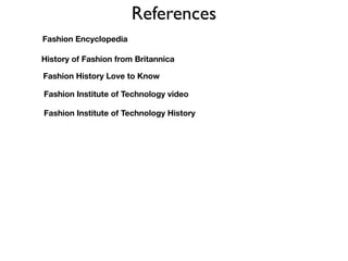 History of Fashion | PDF