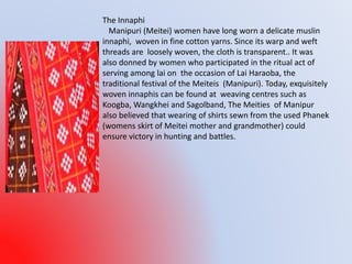 Costume of Manipur | PPTX
