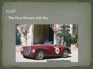 History of ferrari | PPTX