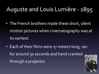 History of film | PPT