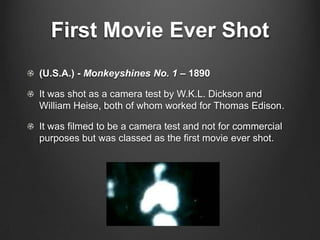 History of film | PPTX