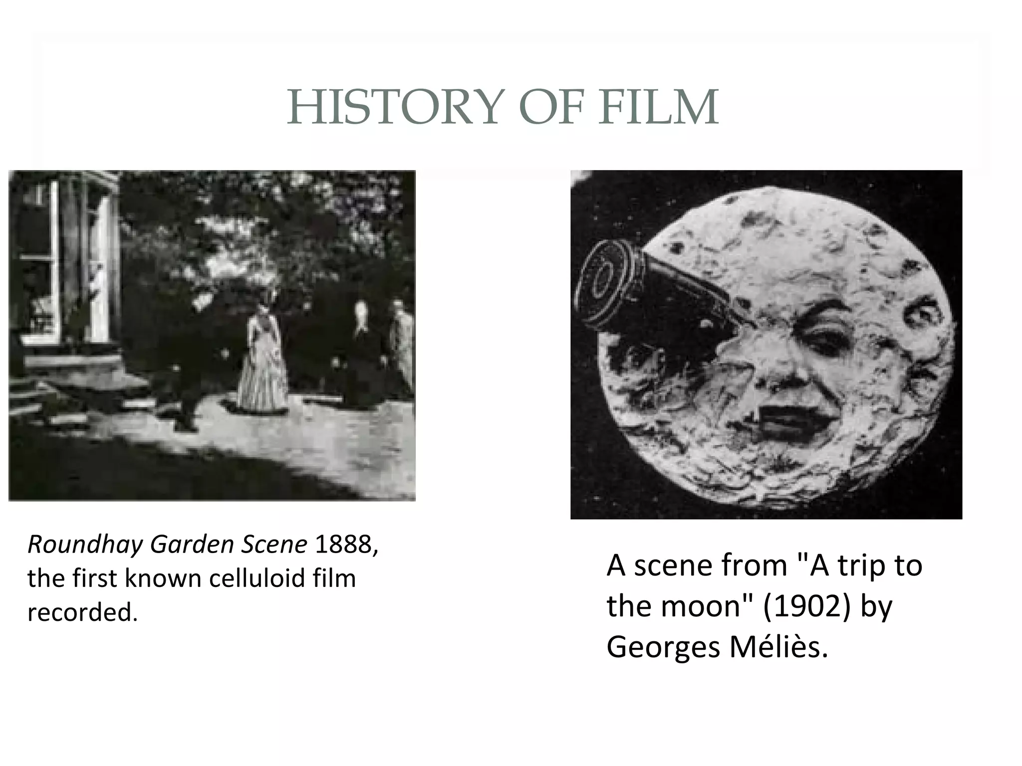 History Of Film | PPT | History | Genres