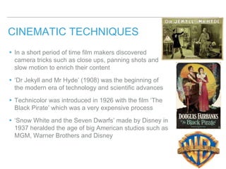 History of film | PPT | Free Download