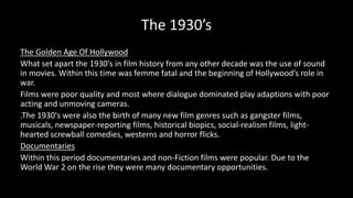 History of film | PPTX