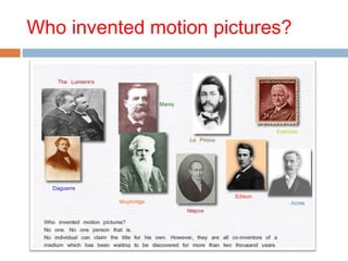 History of film the early days | PPT