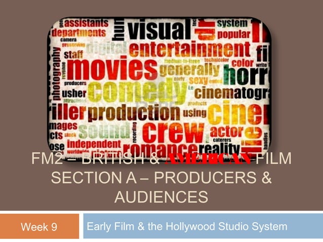 History of film the early days | PPT