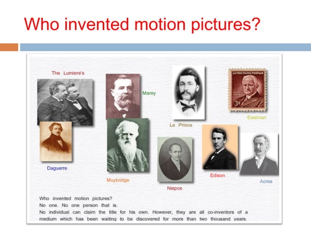 History of film the early days | PPT