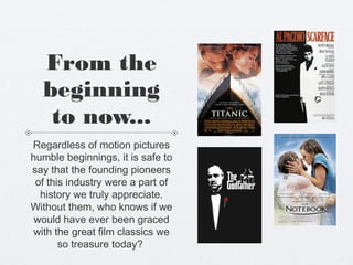 History of Motion Pictures | PPT