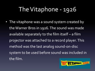 History of Film and Horror | PPT