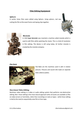 History of film editing | PDF