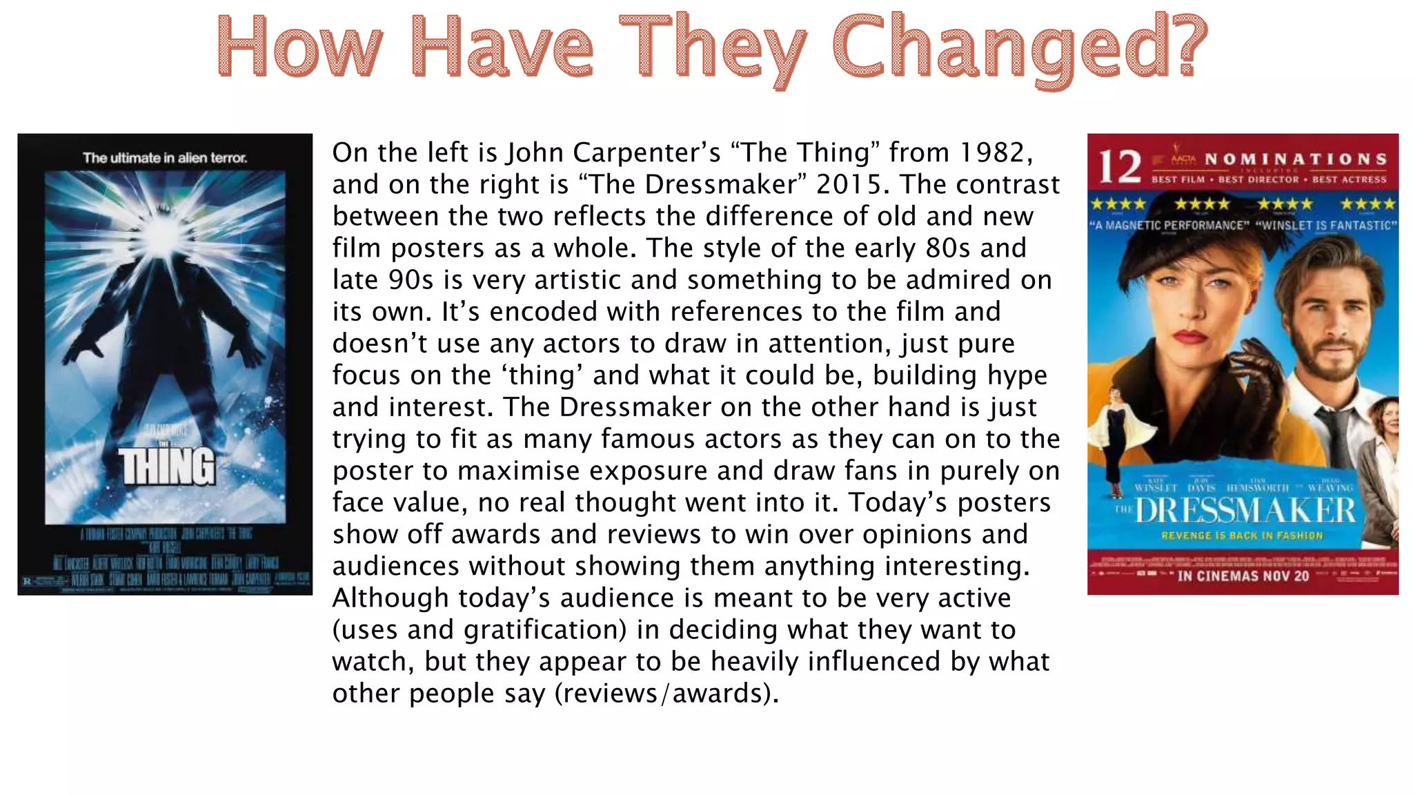 History of film posters | PPTX