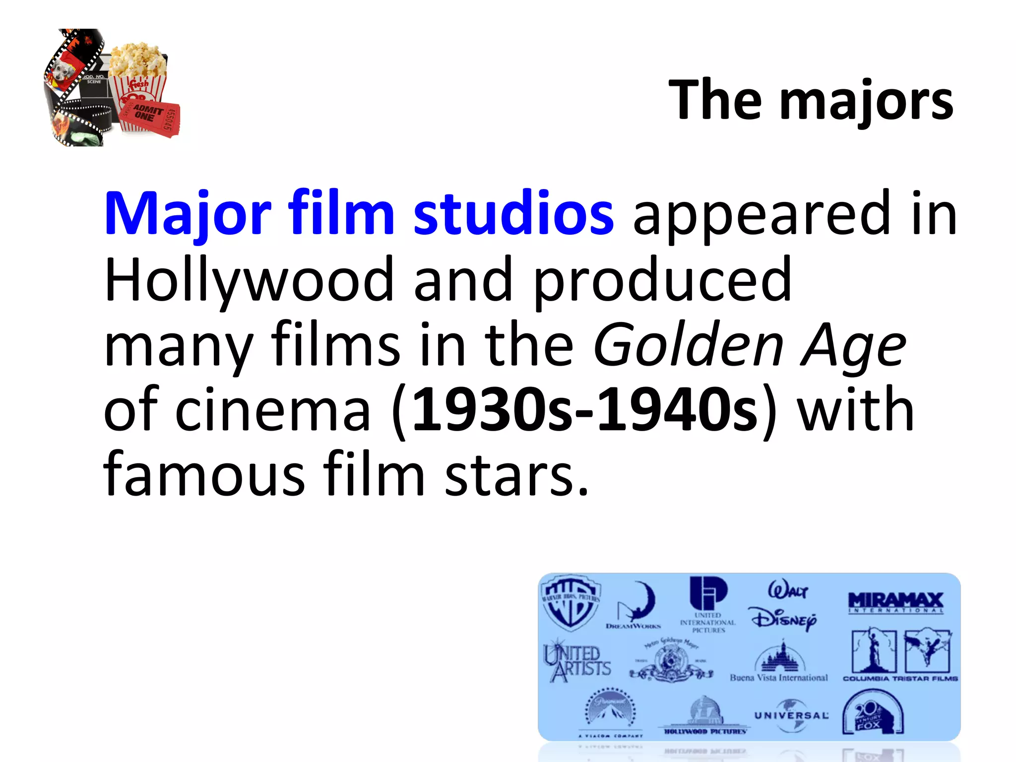 History of films | ODP