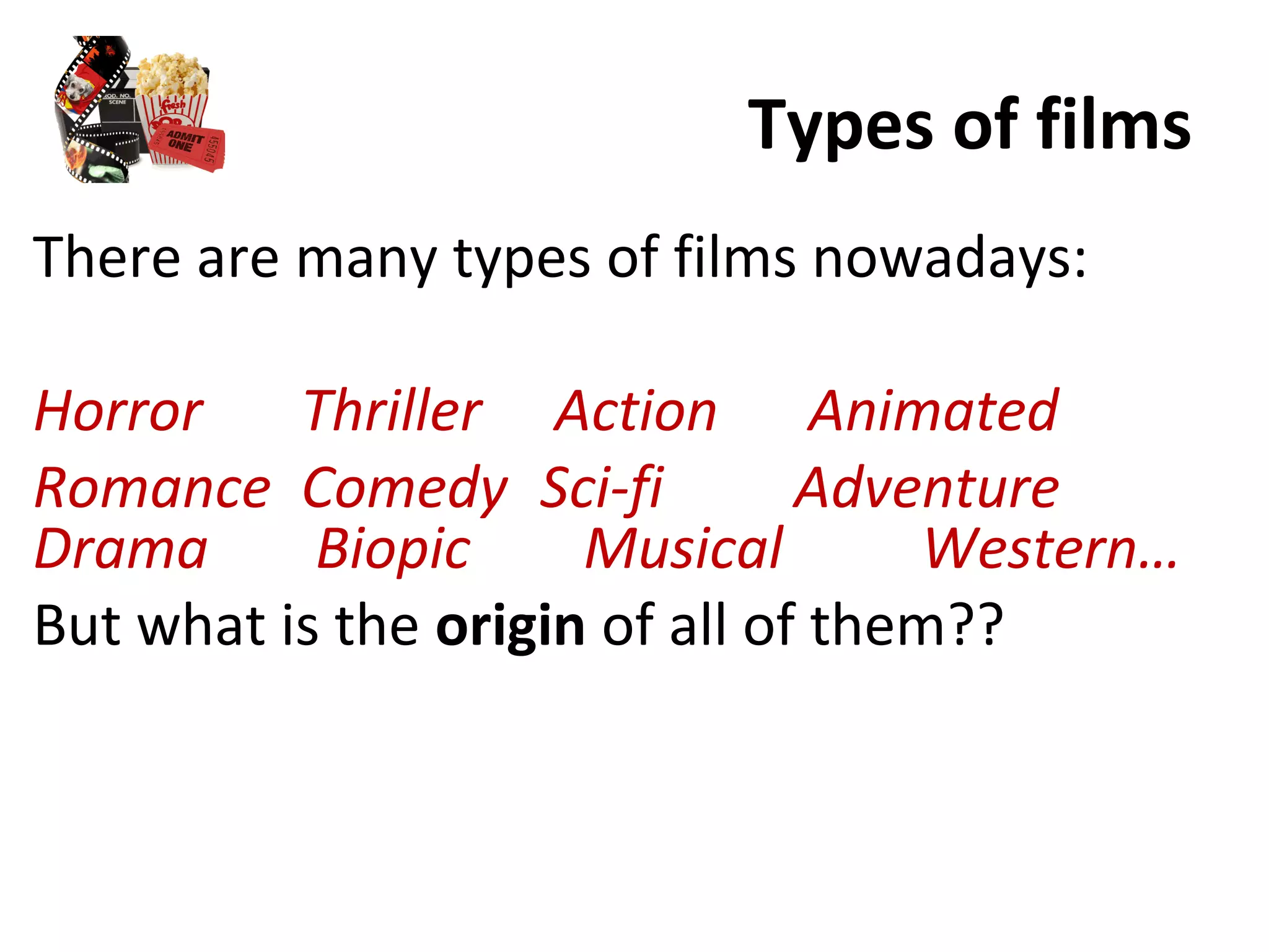 History of films | ODP