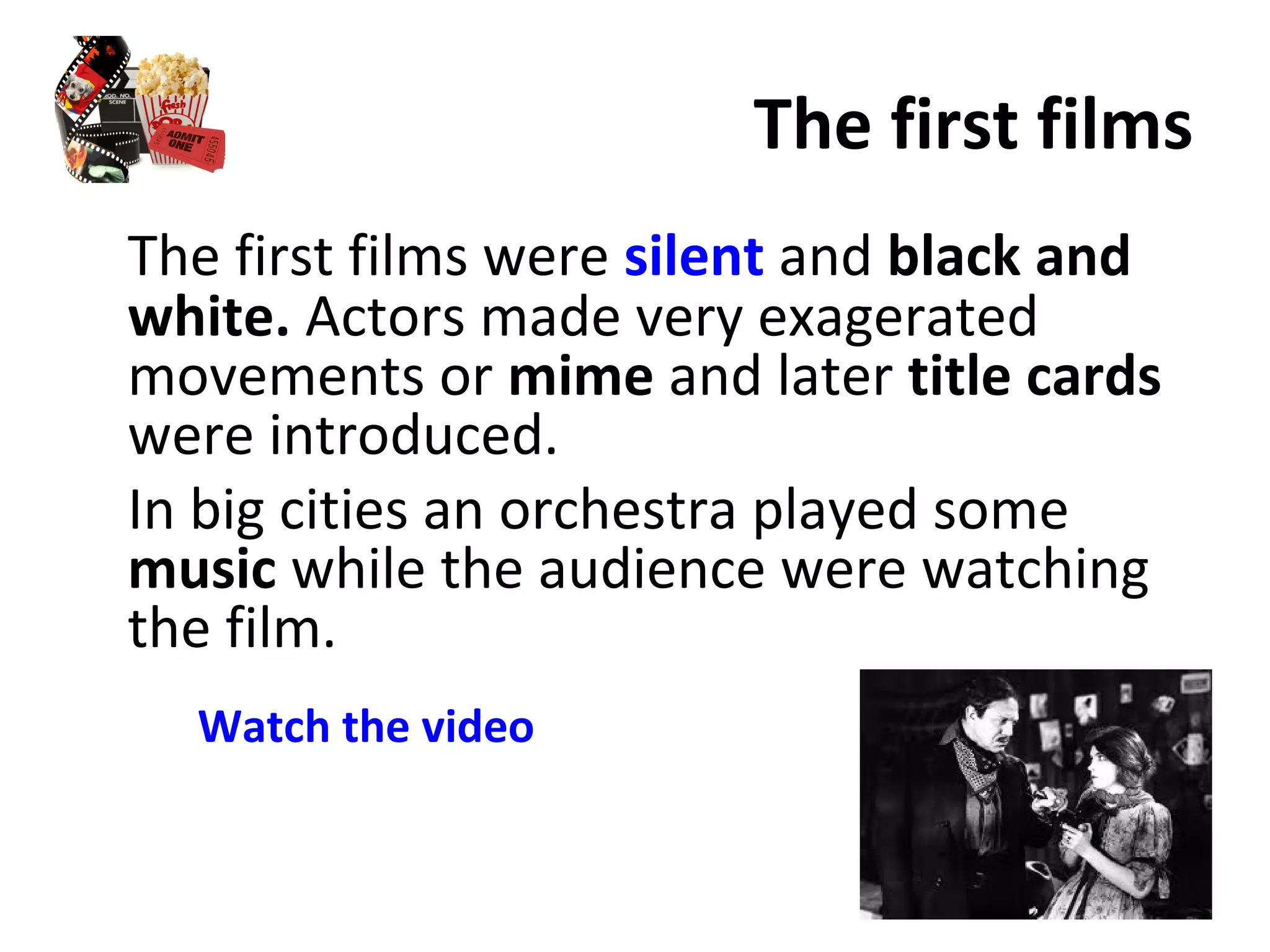 History of films | ODP