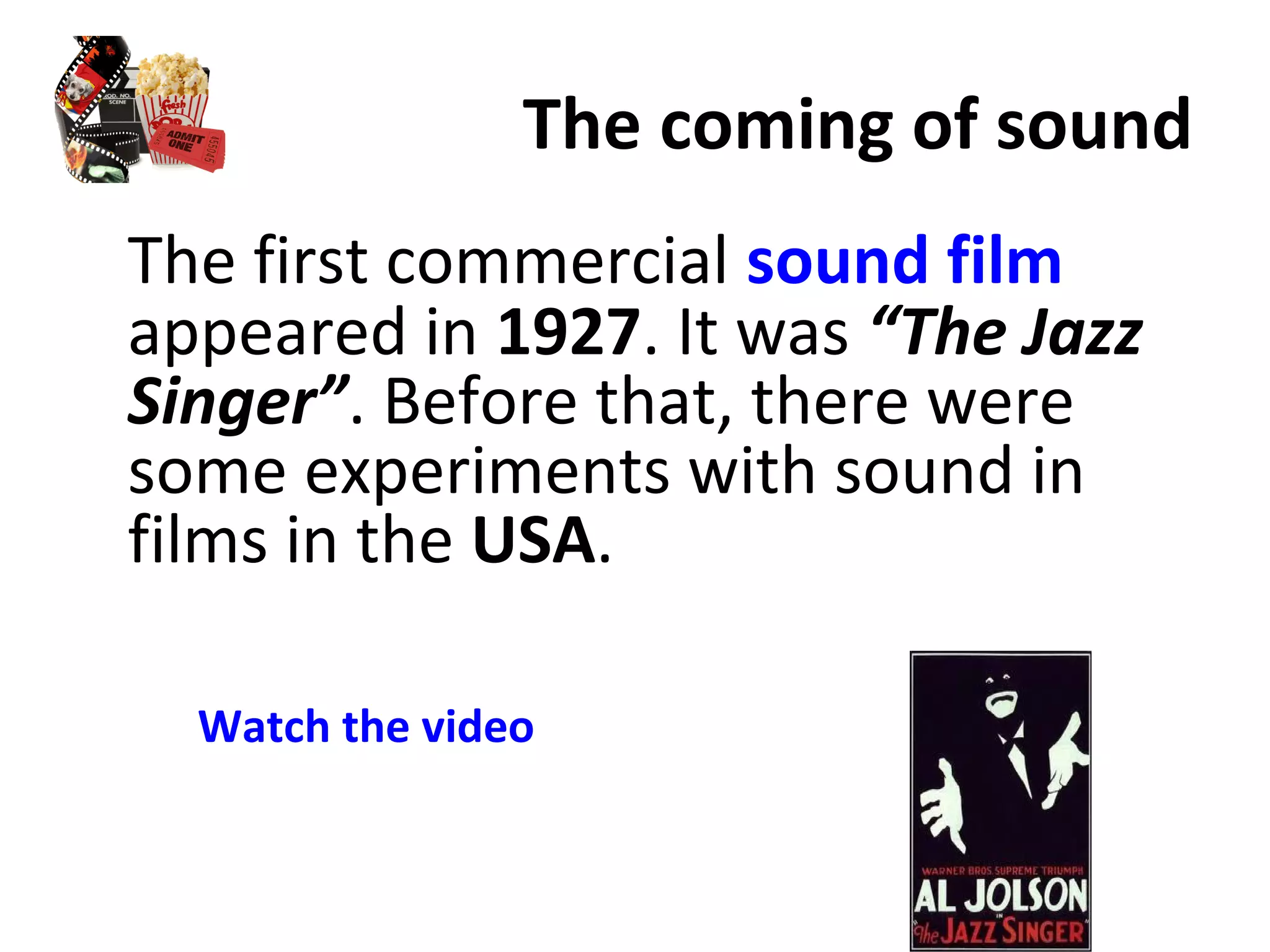 History of films | ODP