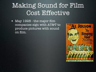History Of Film Sound Excerpt Revised | KEY