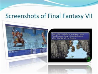 History Of Final Fantasy | PPT