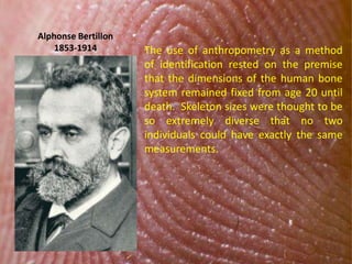 History of fingerprinting | PPTX