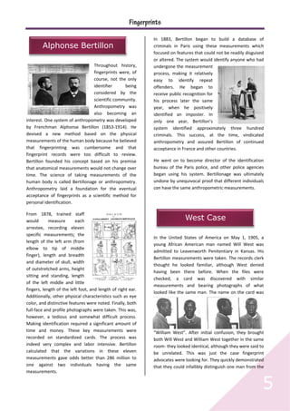 History of Fingerprints | PDF