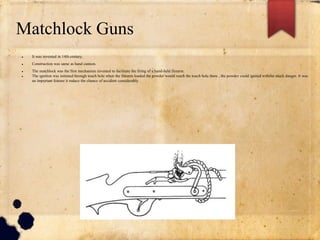 History of firearms | PPTX