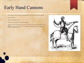 History of firearms | PPT