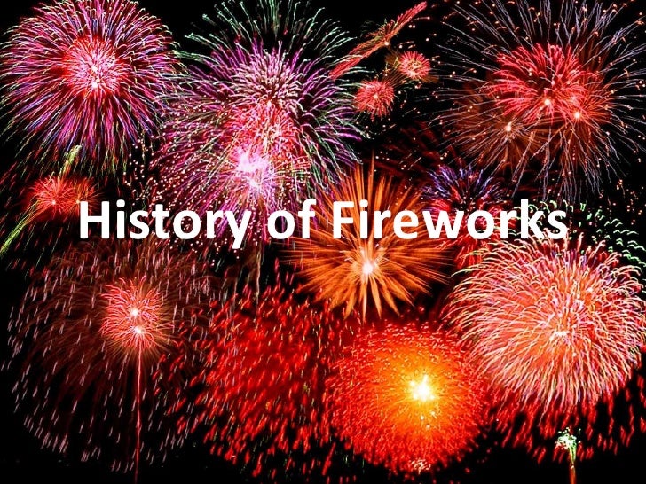 History of fireworks