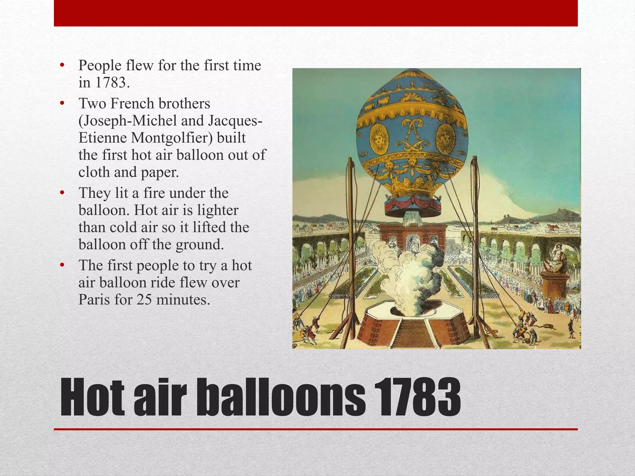 History of flight | PPTX