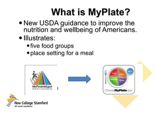 Pictorial History of food guides | PPT