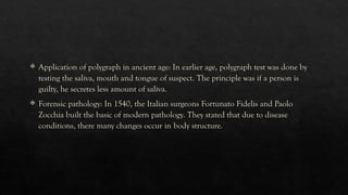 HISTORY OF FORENSIC SCIENCE in forensic nursing | PPTX
