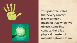 History of Forensic Science reference short notes .pptx