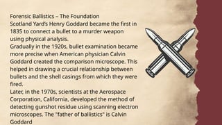History of Forensic Science reference short notes .pptx