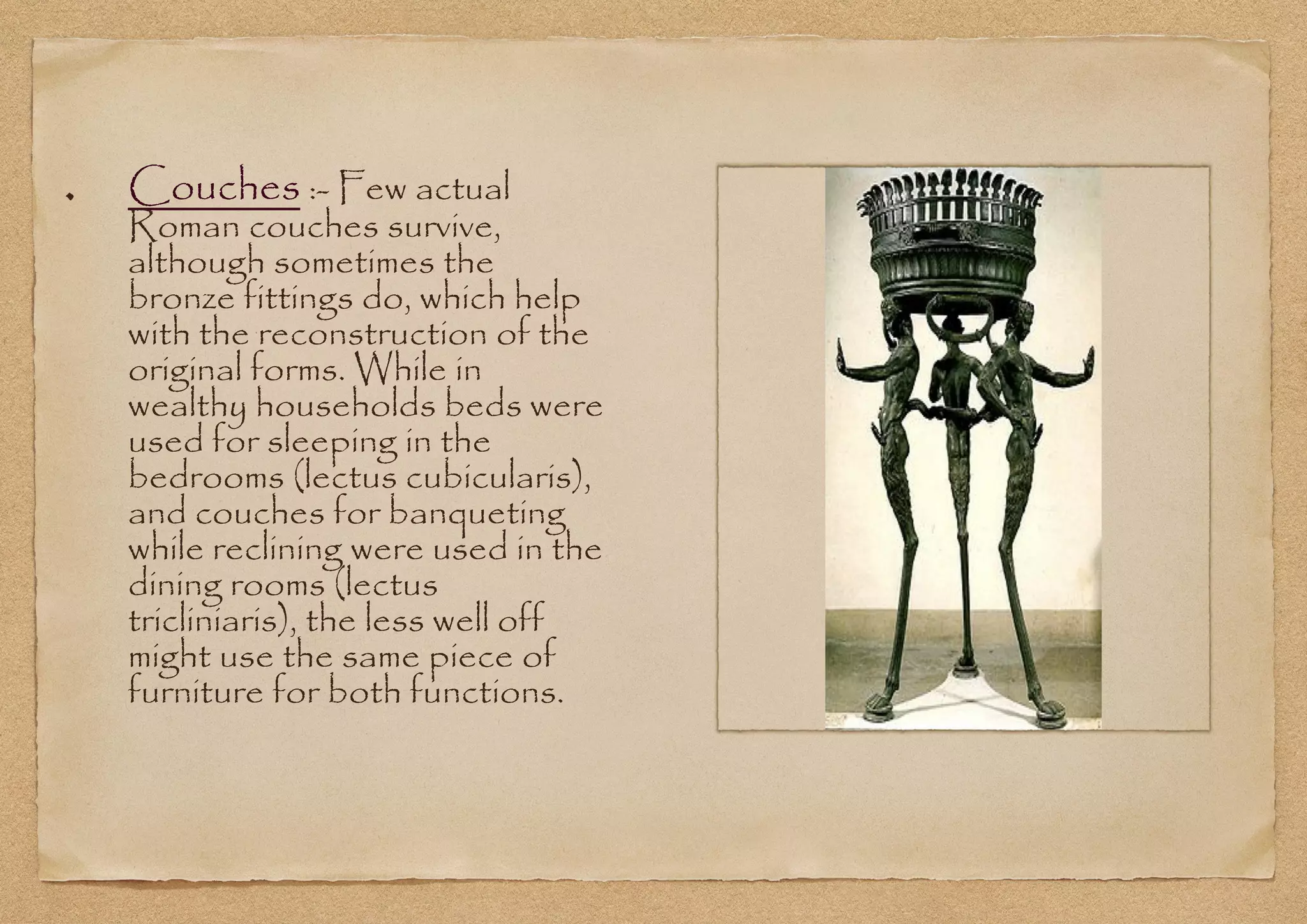 History of Furniture | PDF