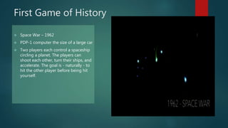History of game development | PPTX